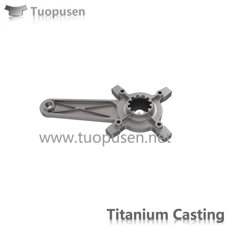 Titanium Casting Part High corrosion resistance  non magntic butterfly valve