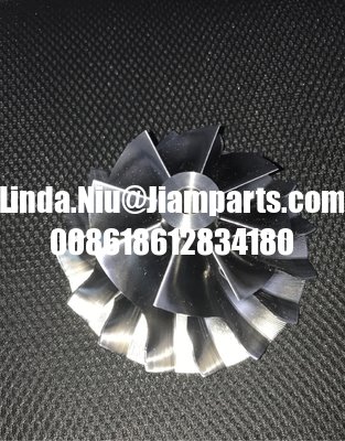 Holset Titanium Turbocharger Impeller Billet Compressor Wheel HE800FG/HX82/HX83 2835438 Hot Sell in STOCK