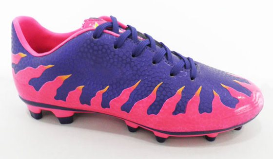 Pu Lightweight 30 - 45 Size Indoor Outdoor Soccer Shoes For Boys / Girls