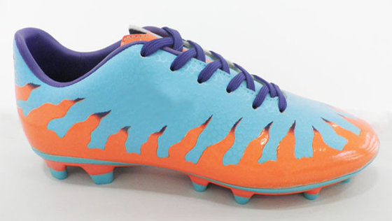 Pu Lightweight 30 - 45 Size Indoor Outdoor Soccer Shoes For Boys / Girls