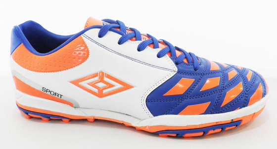 Customized Breathbale Indoor Outdoor Soccer Shoes With Pu Upper / Rb Sole