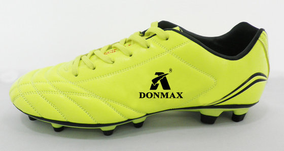 Shinning PU Indoor Outdoor Soccer Shoes Breathable Mens Football Shoes
