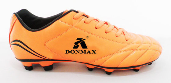Shinning PU Indoor Outdoor Soccer Shoes Breathable Mens Football Shoes