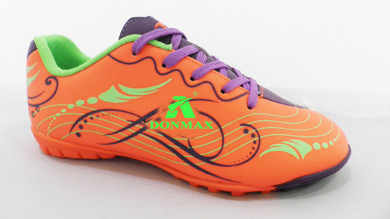 Customized Indoor Kids Soccer Turf Shoes Fustal Eur 30-45 Size
