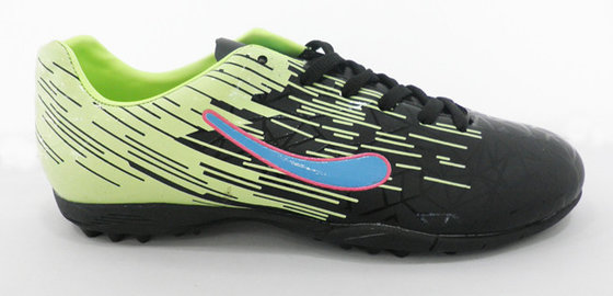 Colorful Customized Indoor Football Mens Soccer Turf Shoes With RB Outsole
