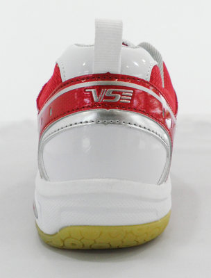 Soft Breathable White / Red Tennis Shoes Customized Waterproof