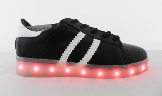 Cool Smart Leather Shoes Led Mens Smart Casual Boots Lightweight