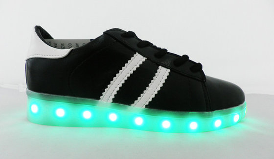 Cool Smart Leather Shoes Led Mens Smart Casual Boots Lightweight