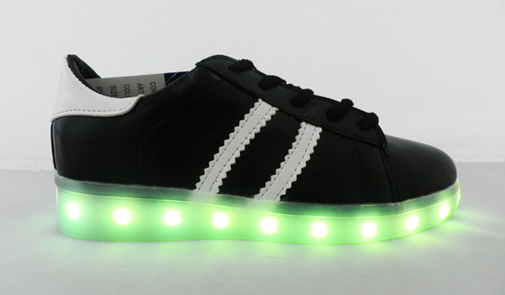 Cool Smart Leather Shoes Led Mens Smart Casual Boots Lightweight