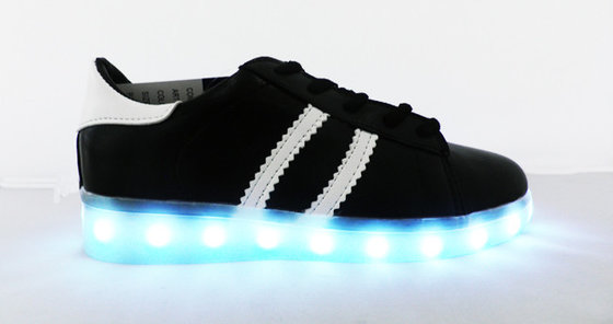 Cool Smart Leather Shoes Led Mens Smart Casual Boots Lightweight