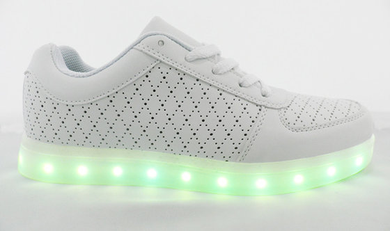 450mah Flashing Smart Casual Shoes For Men Antiskid Light Shoes For Adults