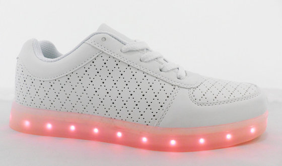450mah Flashing Smart Casual Shoes For Men Antiskid Light Shoes For Adults