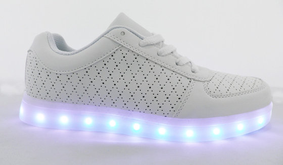 450mah Flashing Smart Casual Shoes For Men Antiskid Light Shoes For Adults