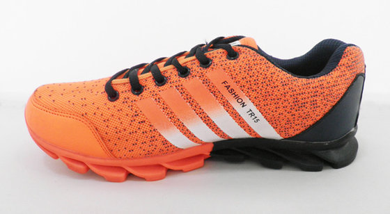 Casual Outdoor Ladies Sport Running Shoes PU Upper Anti - Slip