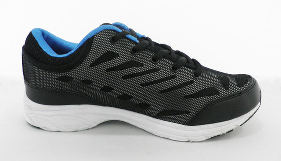 Black Breathable Mesh Spiked Running Shoes Summer Boys Sport Shoes