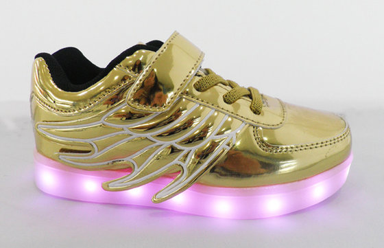 Shinning PU Light Up Smart Casual Shoes For Men , Lightweight