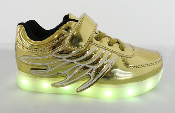 Shinning PU Light Up Smart Casual Shoes For Men , Lightweight