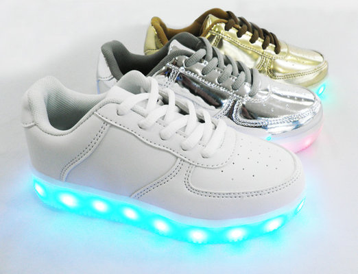 Lighted Shinning Smart Casual Shoes For Men / Women / Student
