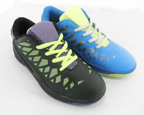 Logo Printed Blue Black Smart Casual Shoes For Men / Women / Children