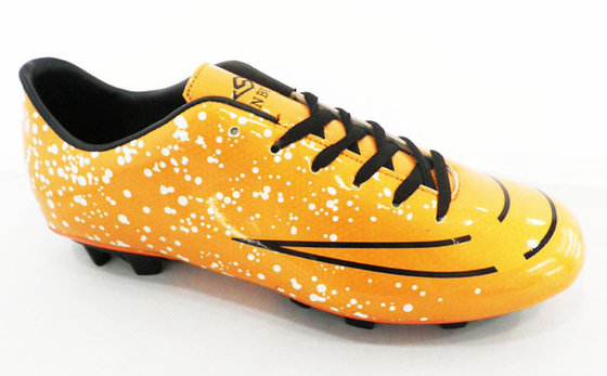 Water Proofing Fashionable Boys Kids Indoor Football Trainers In Blue