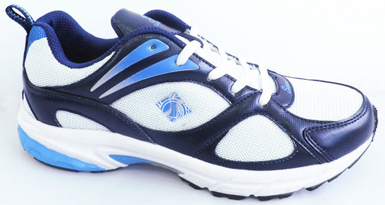 Men Cushioned Customized Sport Running Shoes With PU and Mesh