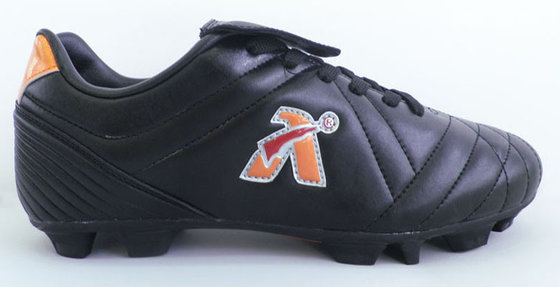 TPU Black Waterproof Outdoor Soccer Cleats For Girls Size 11