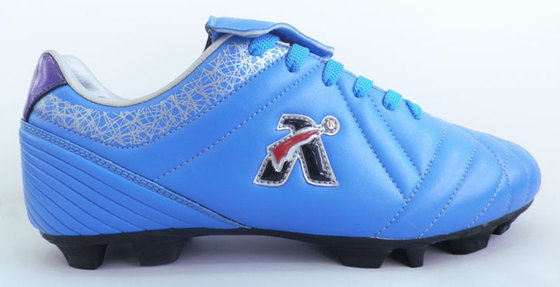 TPU Black Waterproof Outdoor Soccer Cleats For Girls Size 11