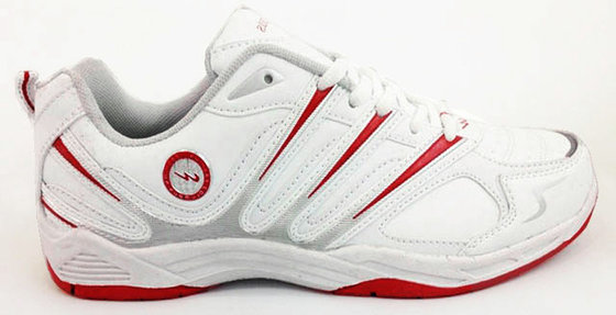 White Men's Comfort Junior Sports Shoes / Footwears for Running