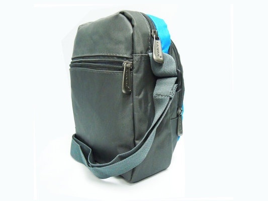 Blue Mens Nylon Sports Bag