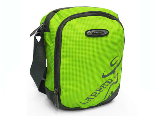 Green Shoulder Nylon Sports Bag For Men / Women / Children Outdoor