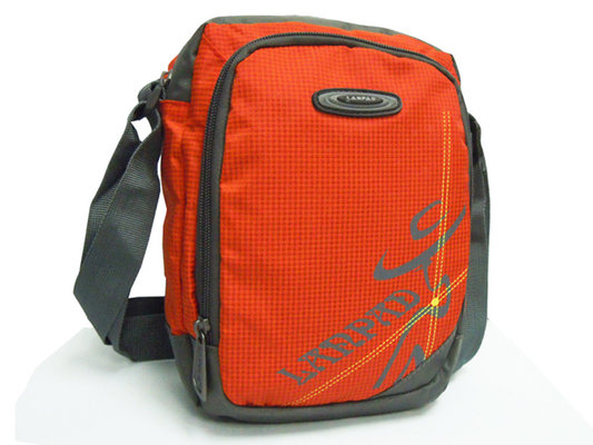 Orange Side Nylon Sports Bag For Men / Women / Ladies Design Bag