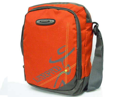 Orange Side Nylon Sports Bag For Men / Women / Ladies Design Bag