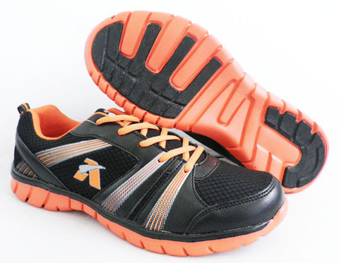 Orange / Blue Sport Running Shoes For Men / Women / Children Running