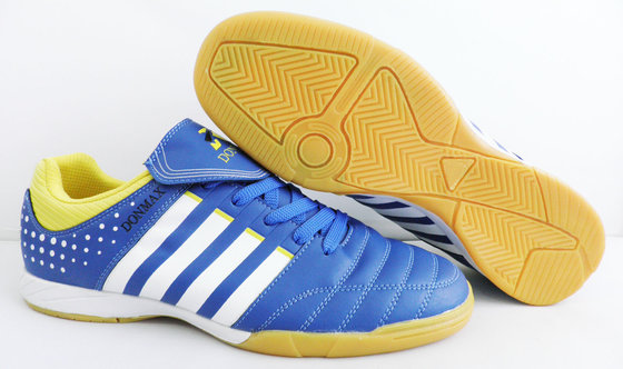 Donmax Outdoor Soccer Cleats With TPU / RB , Blue / Black / Red Shoes