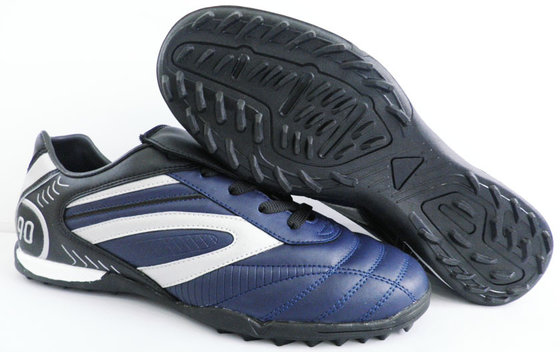 Men's Outdoor Soccer Cleats With Black / Red / Yellow For Hard Ground