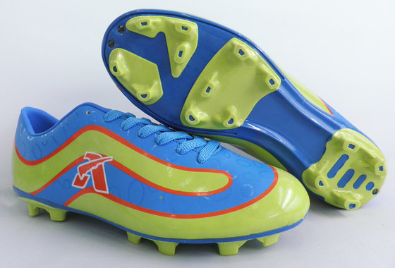 Футбол детей Size30 Size35 напольный Cleats Breathable для мальчиков/девушок