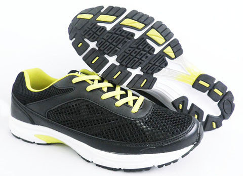 Fashion Style Sport Running Shoes PU / Mesh Material For Men