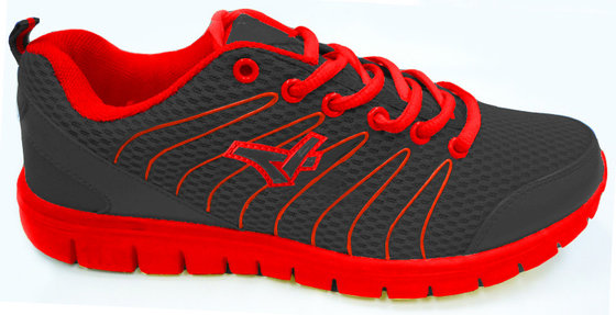 Blue / yellow Sport Shoes Exporter MD Outsole PU + Mesh For Women / Men