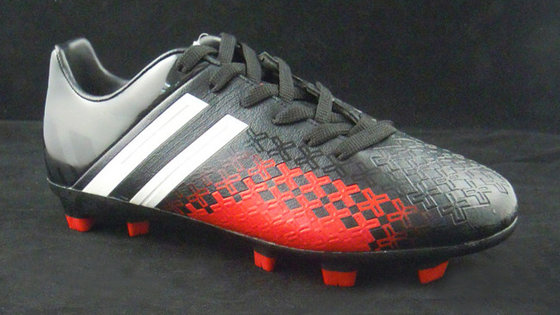 Green / Blue / Black Indoor Outdoor Soccer Shoes PU Lining For Women / Men