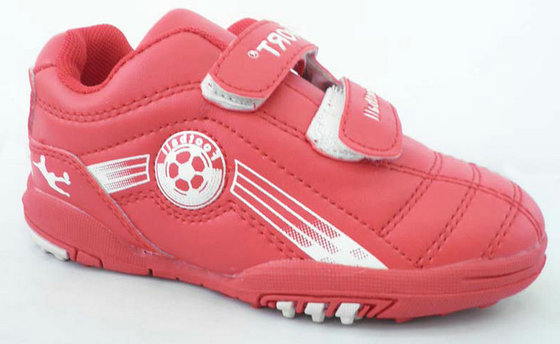 PU material Childrens Soccer Shoes , colorful  Soccer Turf Shoes size 30 - 35