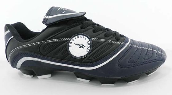 Breathable football equipment shoes , over size football shoes