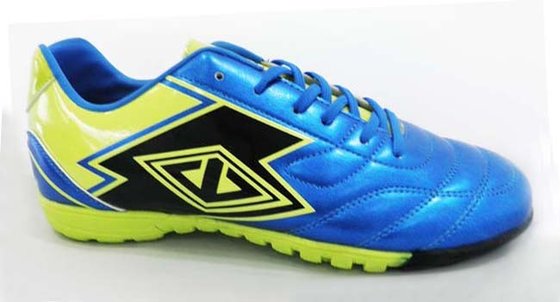 Waterproof  Shock-absorbing Mens Soccer Turf Shoes With PU Upper/RB Outsole