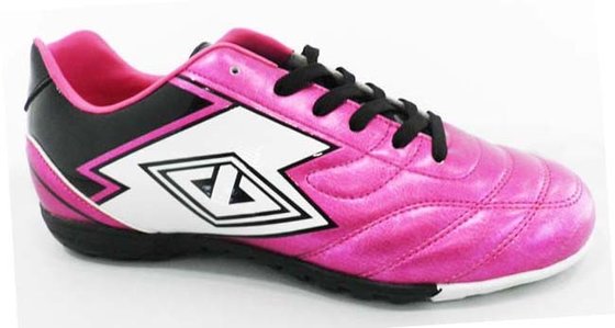 Waterproof  Shock-absorbing Mens Soccer Turf Shoes With PU Upper/RB Outsole