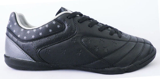 Yellow Lightweight Men Indoor Soccer Shoes / Football Boots For Boys