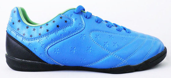 Yellow Lightweight Men Indoor Soccer Shoes / Football Boots For Boys