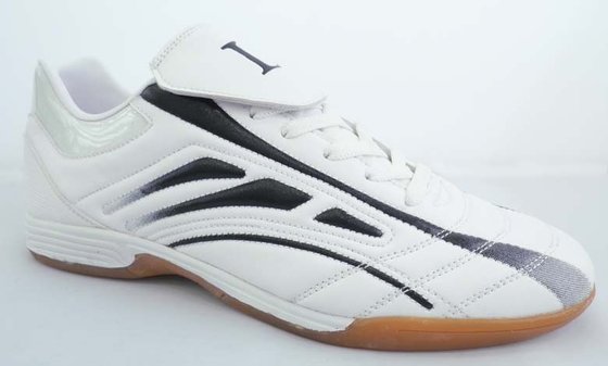 Classic Size 32, Size 41 Light Yellow PU Leather Youth Running Football Turf Shoes