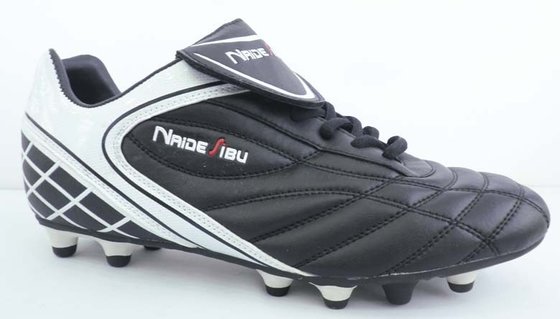 Yellow / Black Childrens Soccer Shoes Customized for Firm-Ground