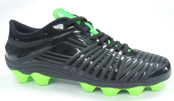TPU Outsole TPU Upper Mens Football Boots , Blue Outdoor Soccer Cleats