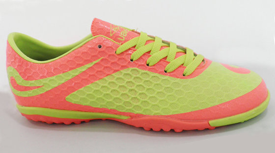 Breathability Casual Mens Soccer Turf Shoes Antiskid PU Rubber