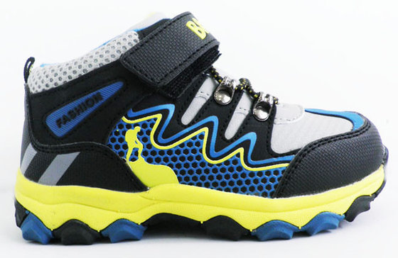 Anti skidding Trail Hiking Shoes PU Mesh Upper Lightweight MD Sole
